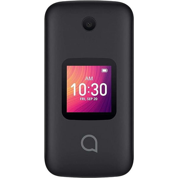 NEW Alcatel Go Flip 3 Black 4GB 4052w (GSM Unlocked) Flip Phone ...