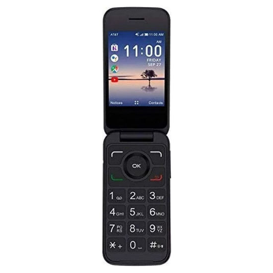 Alcatel - Smart Flip 4052R 4G LTE GSM Flip Cell Phone (AT&T ...